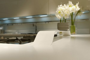 Acrylic solid surface kitchen installers | Deeley Fabrications MK