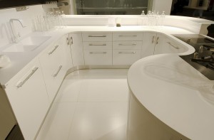 Acrylic solid surface kitchen installers | Deeley Fabrications MK